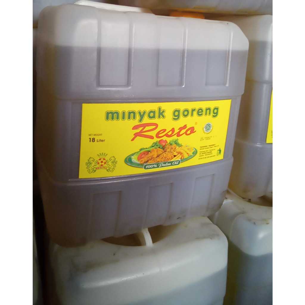 Jual Minyak Goreng Resto Jerigen 18 liter | Shopee Indonesia