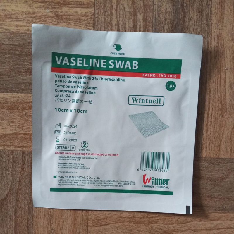 Jual Vaseline swab seperti supratul lomatul sofratulle, daryatul ...