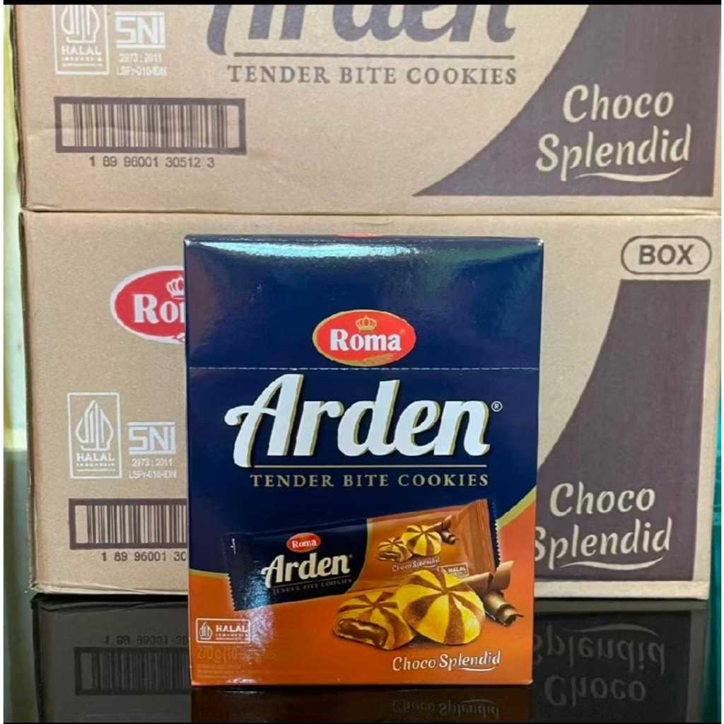 Jual Roma Arden Tender Bite Cookies 240gr (isi 24pack) Kukis Isi Krim ...
