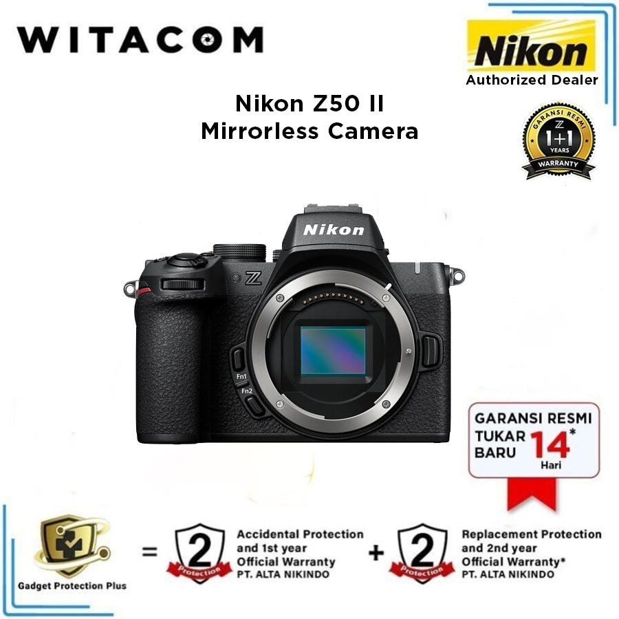 Jual Nikon Z50 II / Z50II / Z 50II / Z 50 II Body Only - Garansi Resmi | Shopee Indonesia