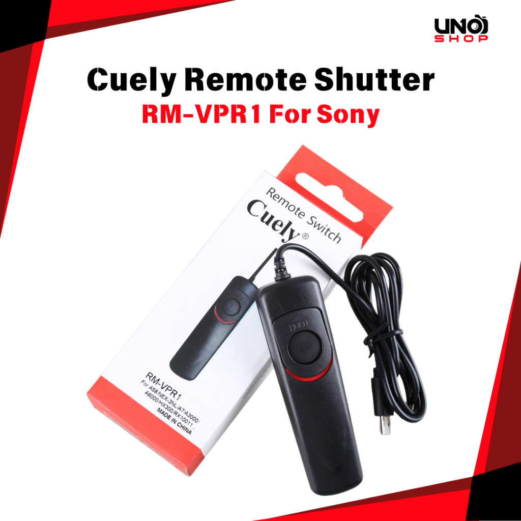 Jual Cuely Remote Shutter RM-VPR1 For Sony A6000 A6400 A5000 A3000 A7s ...