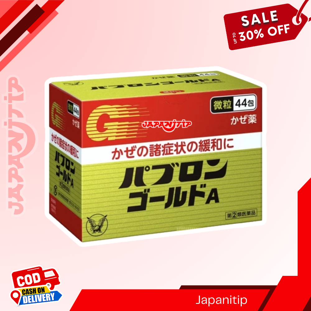 Jual PABRON GOLD 1 Box isi 44 Sachet Obat Serbuk Flu & Batuk Taisho ...