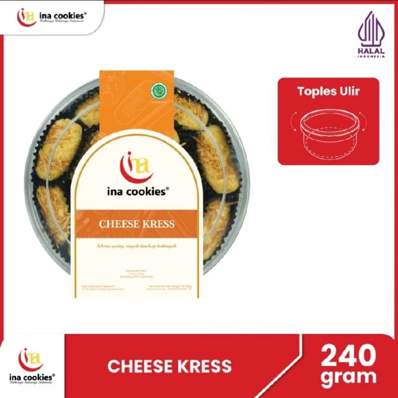 Jual INA COOKIES - CHEESE KRESS | Shopee Indonesia