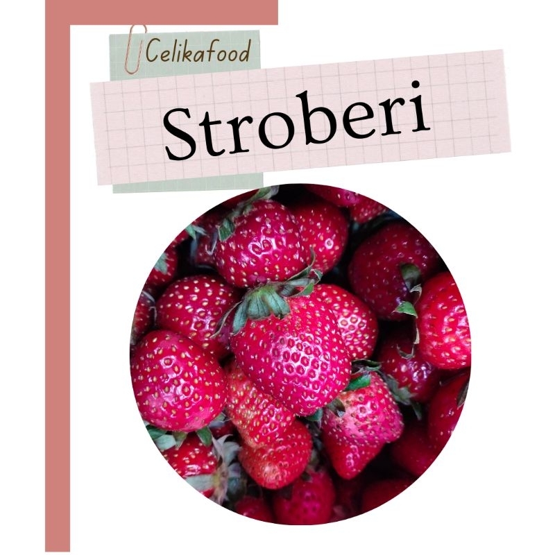 Jual Stroberi Frozen 250gr Buah Beri Strawberry Fruit Starwbery ...