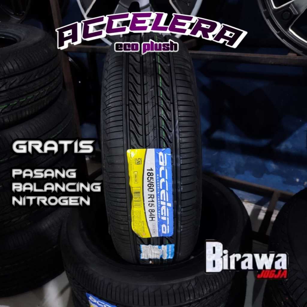 Jual Ban Mobil Standar Ring 15 Tubeless Ban Accelera Eco Plush 185 60 R15 Murah Terlaris (Gratis ...