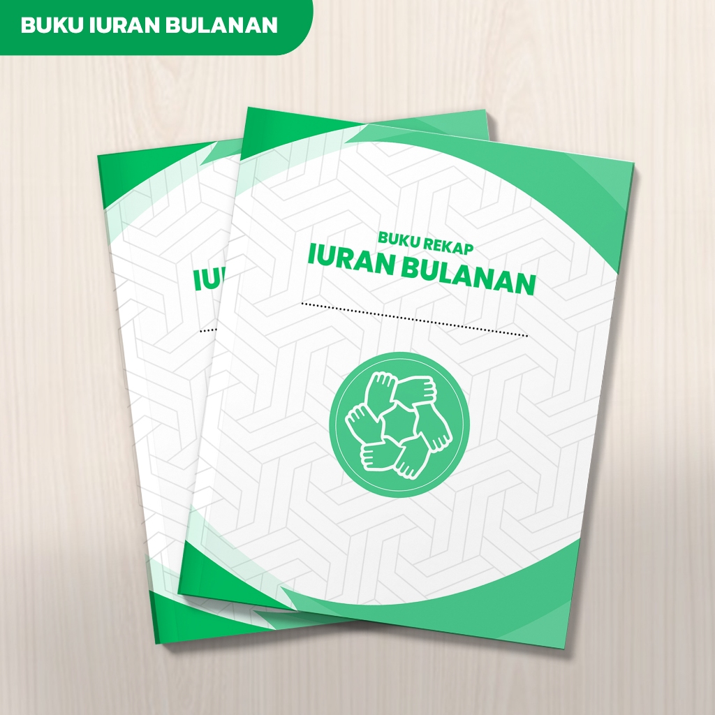 Jual Buku Rekap Iuran Bulanan / Buku Catatan Pembayaran Iyuran / Iuran ...