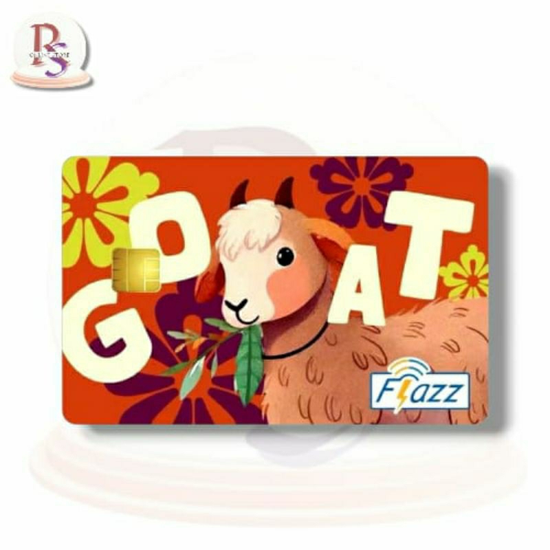 Jual KARTU ETOLL FLAZZ BCA GEN 2 EDISI SHIO GOAT | Shopee Indonesia