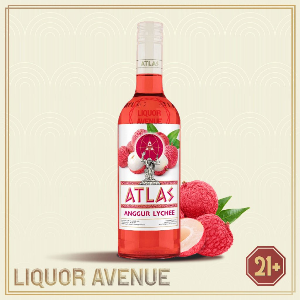 Jual ATLAS Anggur Lychee Leci 620ml | Shopee Indonesia