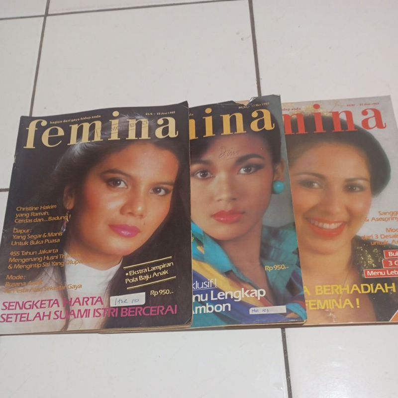 Jual MAJALAH FEMINA TAHUN 1982-1983 | Shopee Indonesia