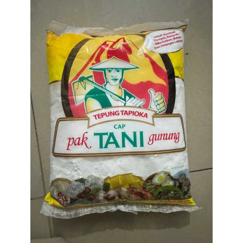 Jual Tepung Tapioka Cap Pak Tani Gunung / Tepung Tapioka / Tepung Pak ...