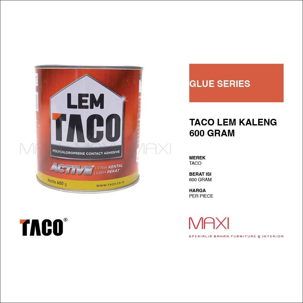 Jual TACO - TA-1006KB - Active Orange - 600 gr - Lem Kuning Series ...