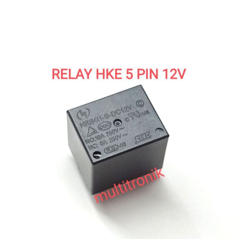 Jual RELAY 12V 5PIN HKE RELAY 5 PIN 12 VOLT | Shopee Indonesia