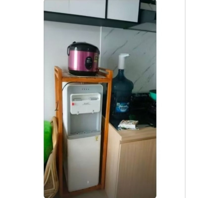 Jual rak dispenser galon bawah/rak jumbo/rak air cooler tinggi 120 cm ...