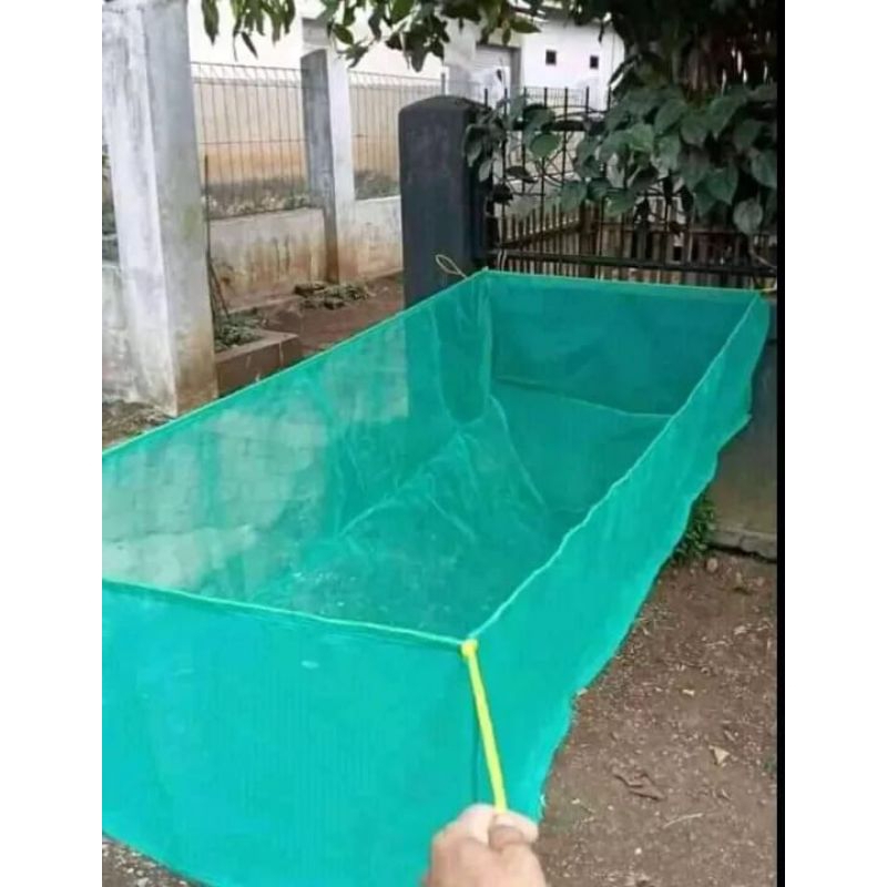 Jual keramba ikan jaring kasa 3,5x1x1 siap pake | Shopee Indonesia