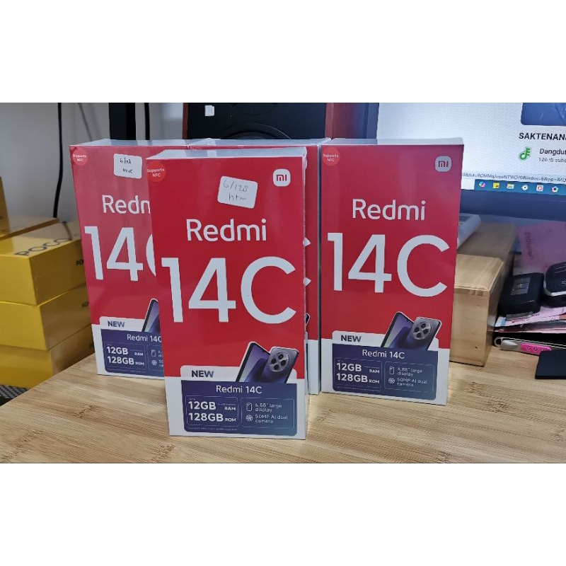 Jual Xiaomi Redmi 14C 6/128 GB Garansi Resmi | Shopee Indonesia
