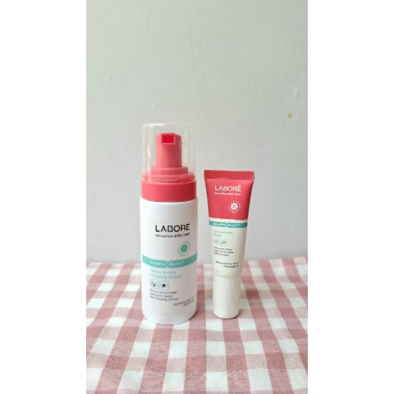 Jual Labore Bundling Acne Serum 7ml dan Cleansing Mousse (Belum Pernah ...