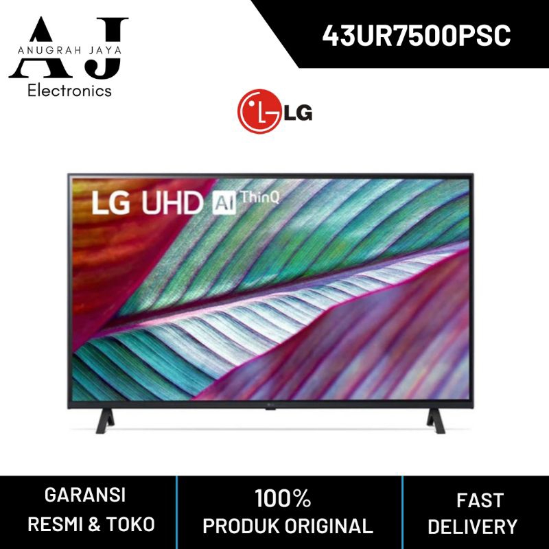 Jual Smart TV LG 43 inch LG 43UR7500PSC UHD 4K HDR LG 43UR7500 | Shopee Indonesia