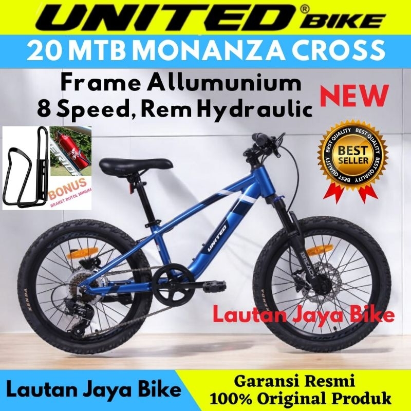 Jual Sepeda Gunung 20 MTB Monanza Cross Free Gift New | Shopee Indonesia