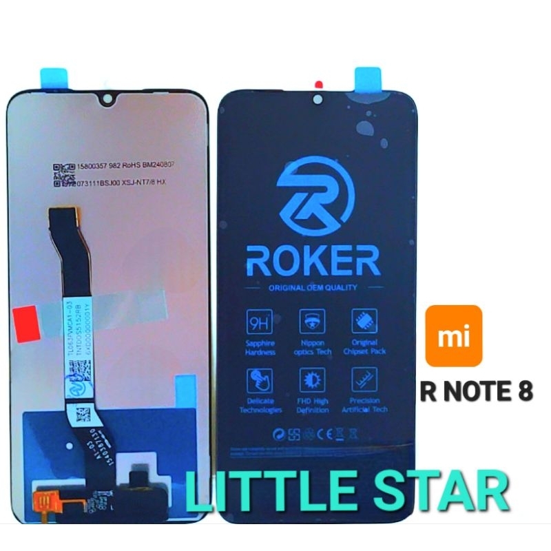 Jual LCD XIAOMI REDMI NOTE 8 FULLSET TOUCHSCREEN PREMIUM GLASS PRODUK ...