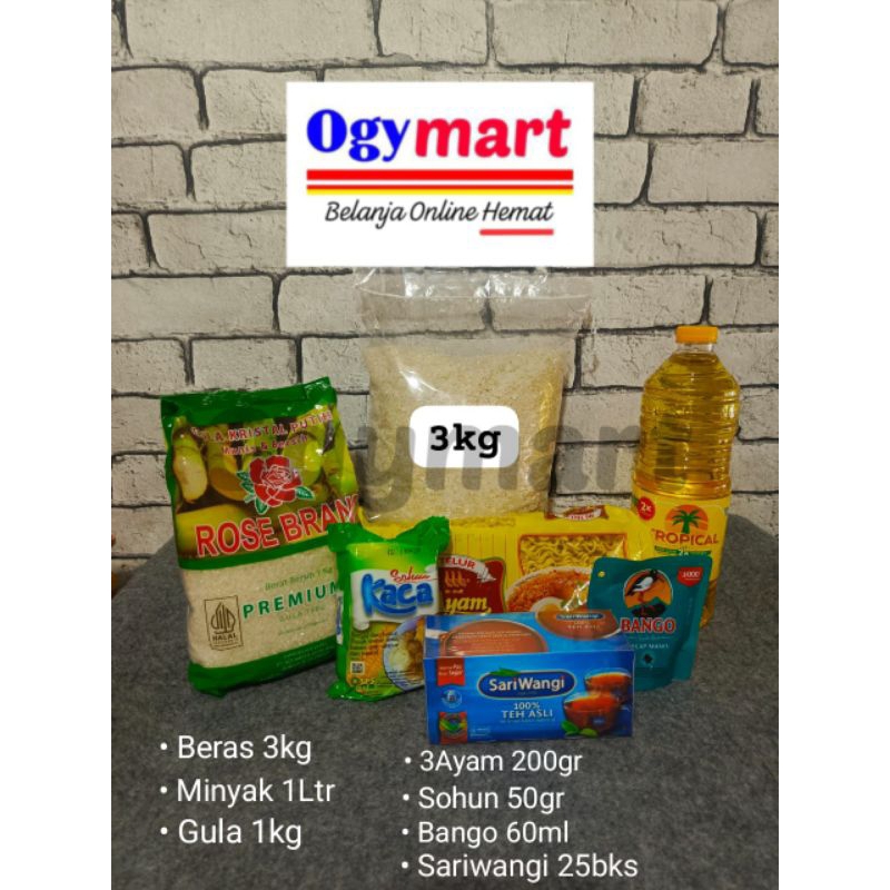 Jual Paket Sembako Hemat Isi 7 Macam | Shopee Indonesia