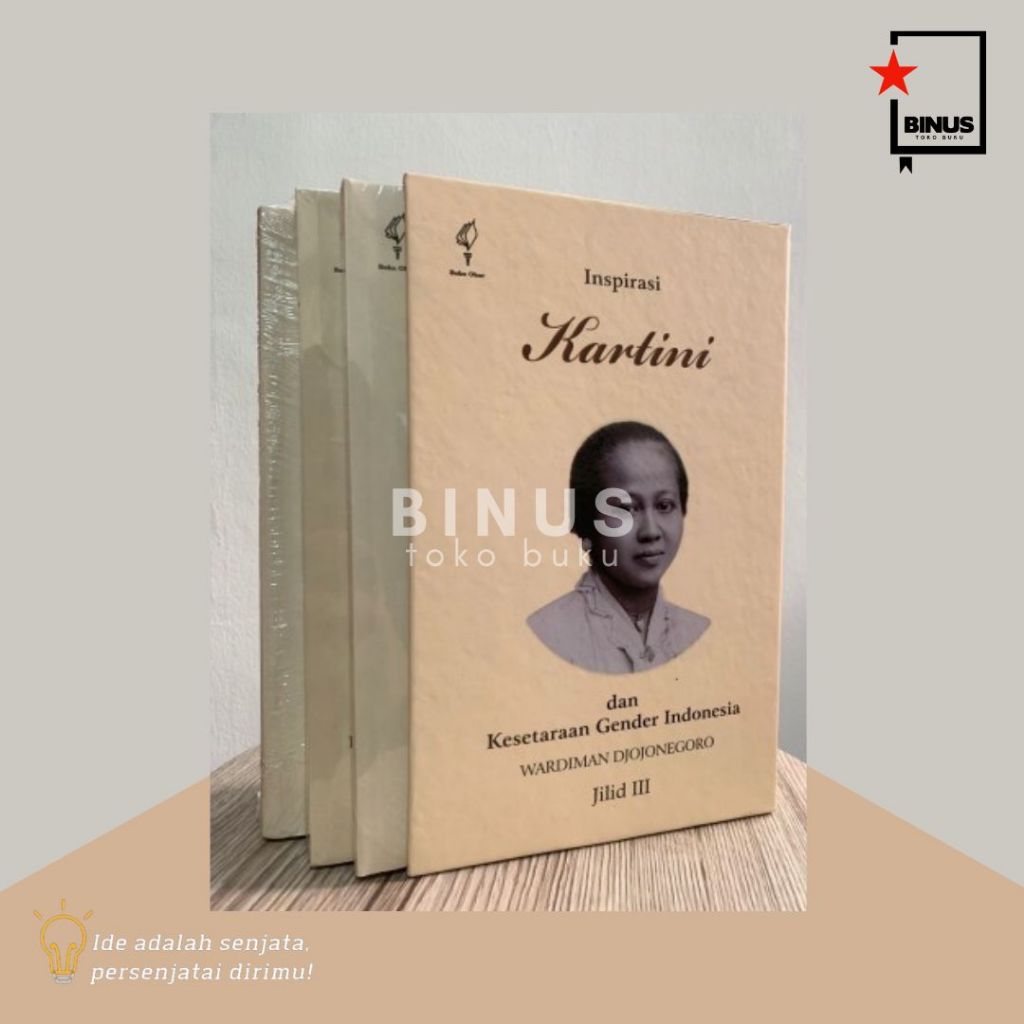 Jual TRILOGI KARTINI (JILID 1, 2, DAN 3) - Wardiman Djojonegoro - YAYASAN OBOR | Shopee Indonesia