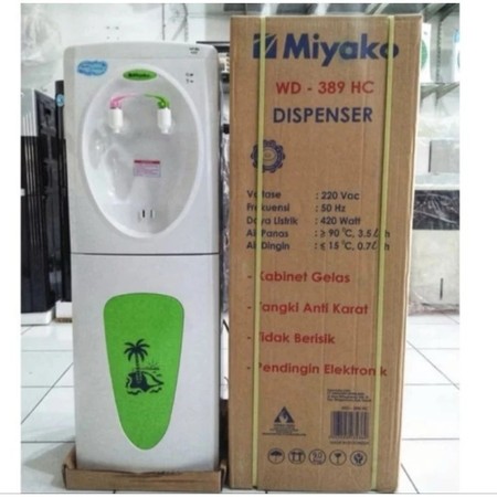 Jual Dispenser Air Minum Galon Atas Miyako WD 389 Hot dan Cool | Shopee ...