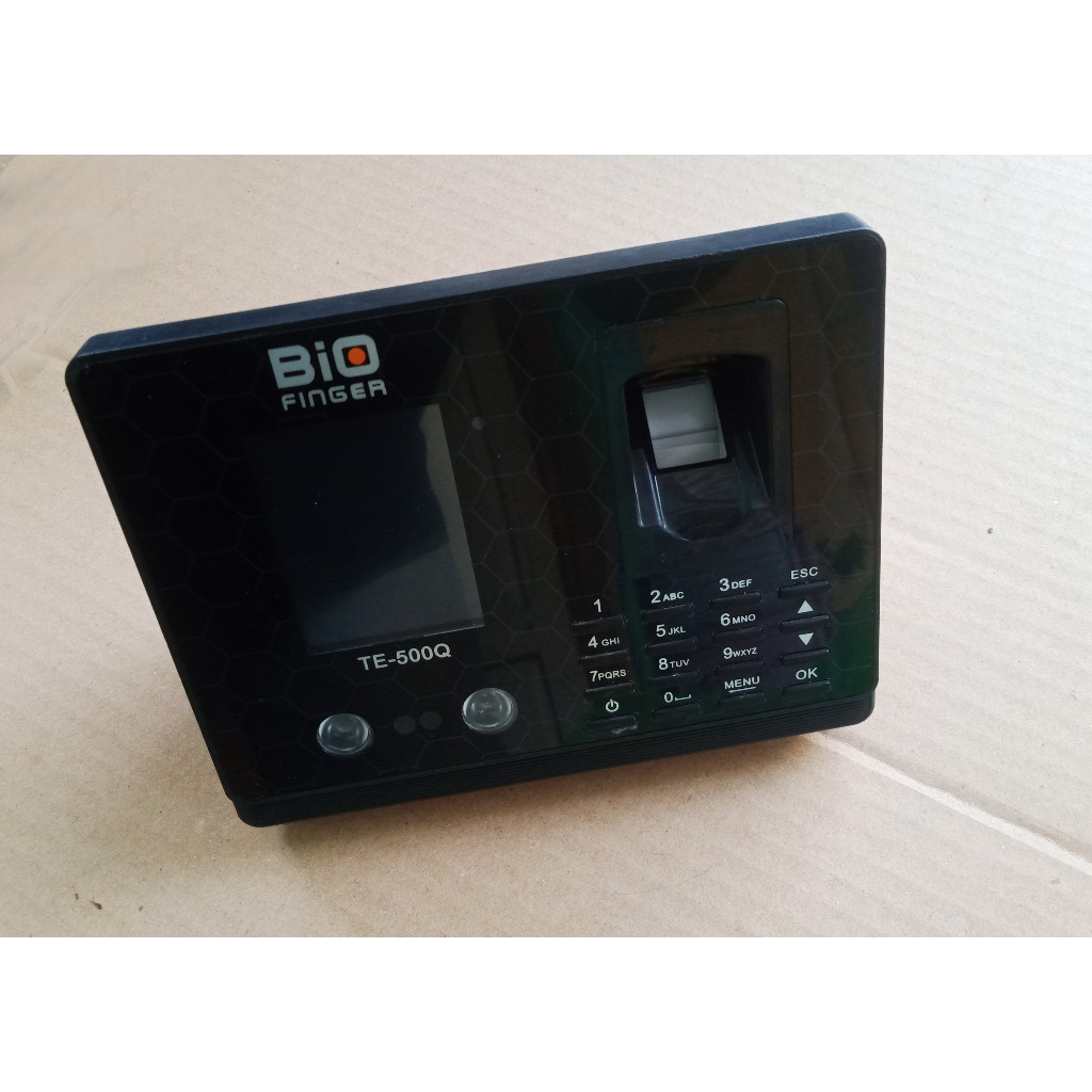 Jual Mesin Absensi Wajah & Sidik Jari Bio-Finger TE-500Q | Shopee Indonesia