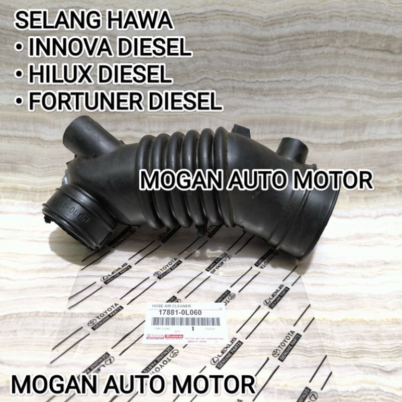 Jual Selang Hawa Filter Udara Hose Turbo Innova Hilux Fortuner Diesel ...