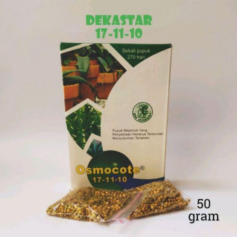 Jual Pupuk Dekastar 17-11-10 Osmocote Pupuk Bonsai Harga terbaik Eceran ...