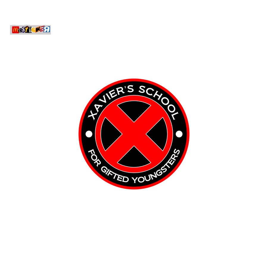 Jual sticker Xavier's School for gifted youngster logo stiker film ...