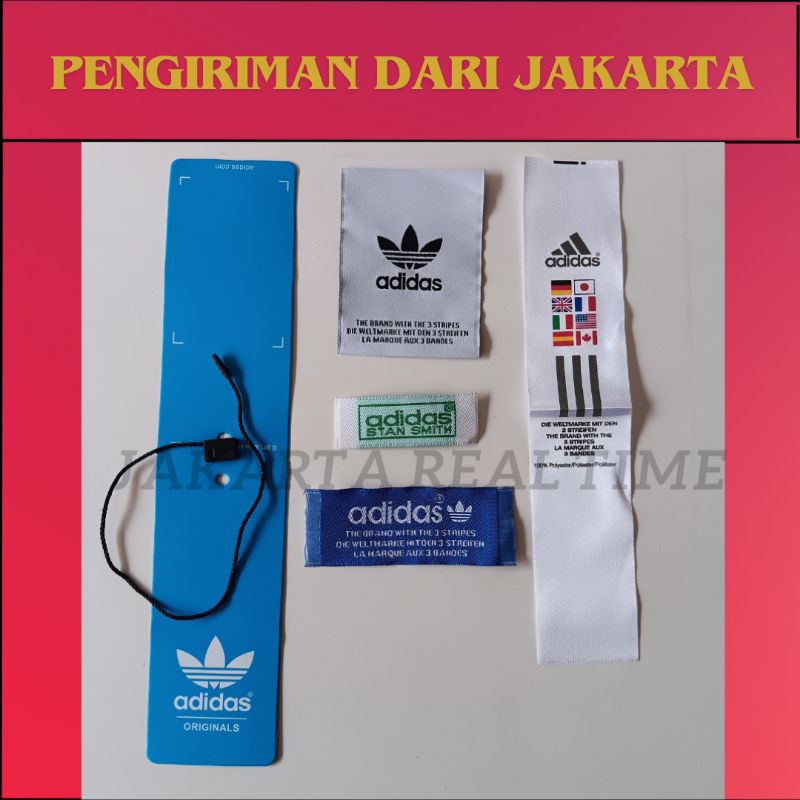 Jual (10pcs) label adidas export murah | Shopee Indonesia