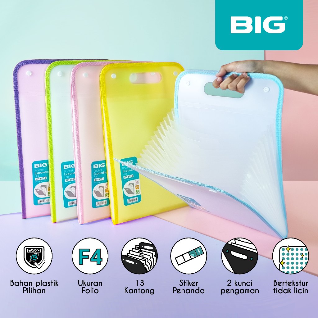 Jual BIG Expanding File/ Map Harmonika/ Organizer Dokumen/ Carry File ...
