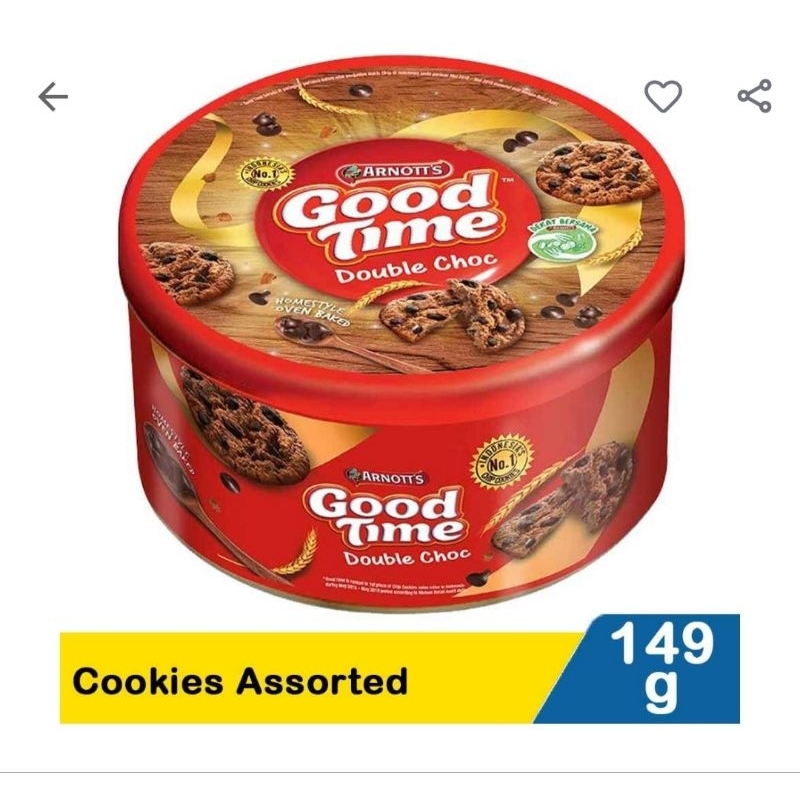 Jual Good Time Cookies Assorted 149g | Shopee Indonesia