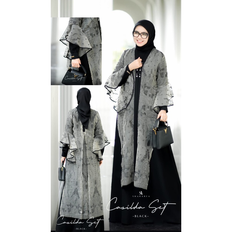 Jual Casilda Set (Inner dan Outer) by shArarea | Shopee Indonesia