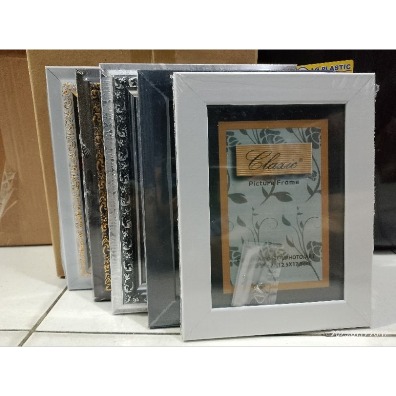 Jual Bingkai / pigura / frame Foto 5R 12,5x17,5/Bingkai Kaca 5R ...