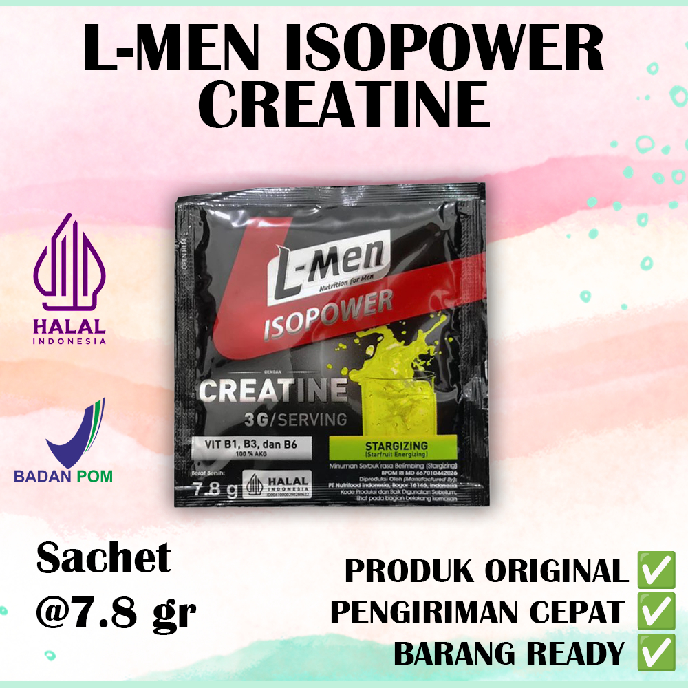Jual L-Men LMen Isopower 1 Sachet Stargizing Rasa Belimbing | Shopee ...
