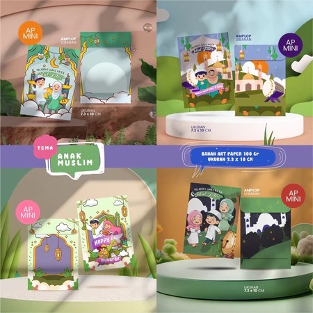 Jual AMPLOP THR ISI 10 LEMBAR ART PAPER | AMPLOP LEBARAN PREMIUM ...