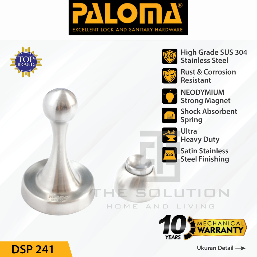 Jual Door Stopper PALOMA DSP 241 Magnet Penahan Pintu Magnetic Door ...