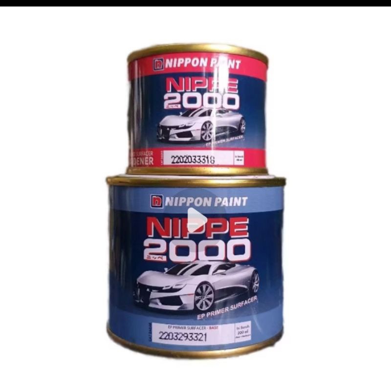 Jual Epoxy Primer Surfacer Nippe 2000 250ml epoxy nippe 2000 gray ...