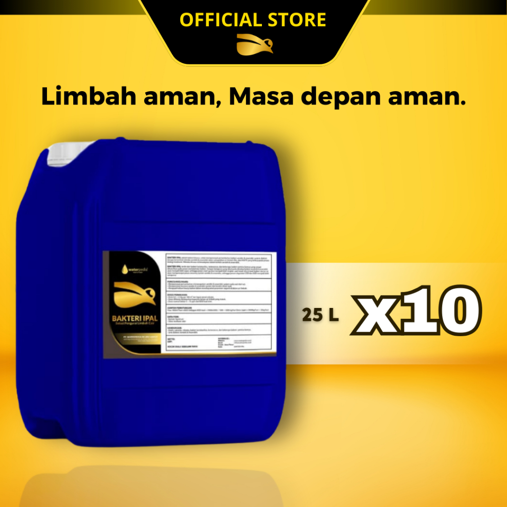 Jual Bakteri Pengurai Limbah Cair untuk Industri Minyak Goreng | BAKTERI IPAL 250 Liter | Shopee ...