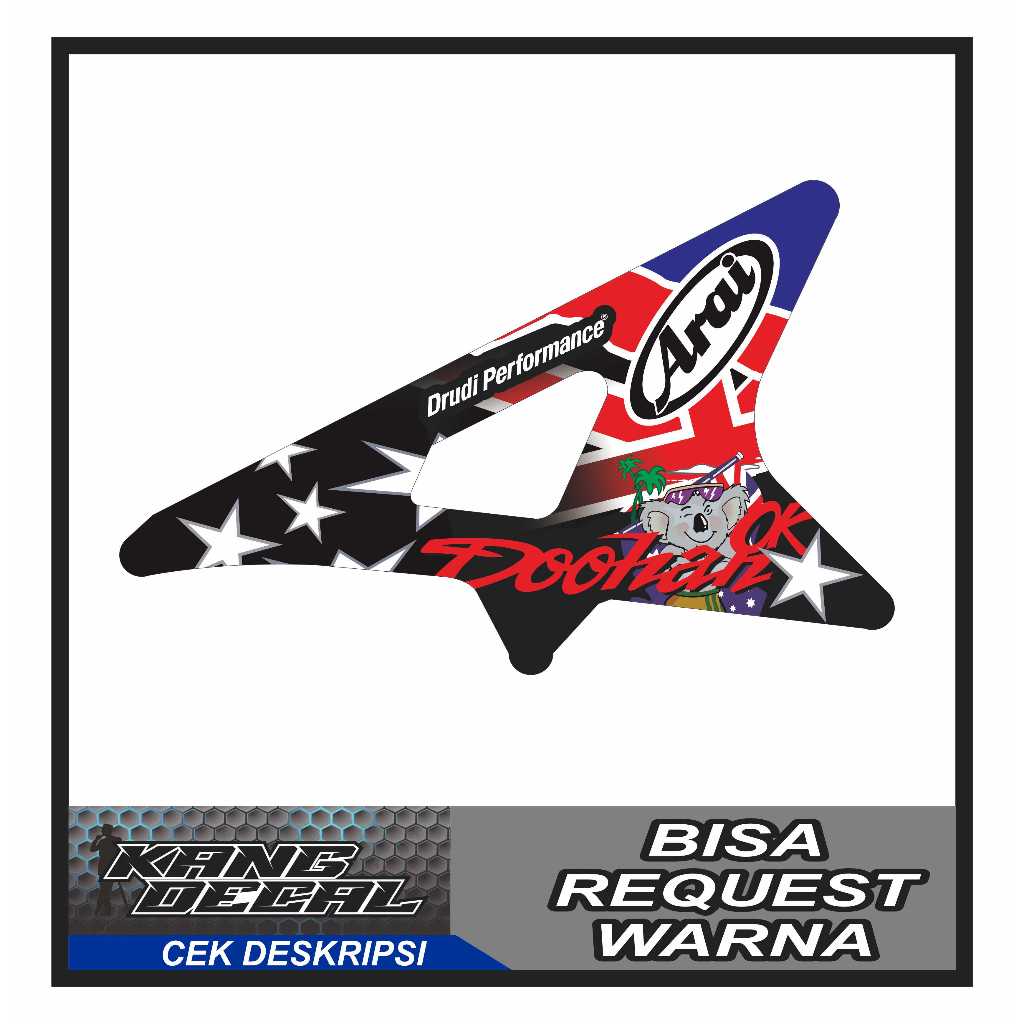 Jual Stiker ARM Vario LED Old Motif Doohan | Shopee Indonesia