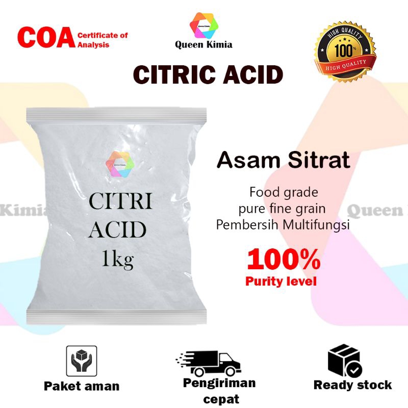 Jual Citric Acid 1kg / Asam Sitrat 1kg / Citrun 1kg / Sitrun 1kg murah ...