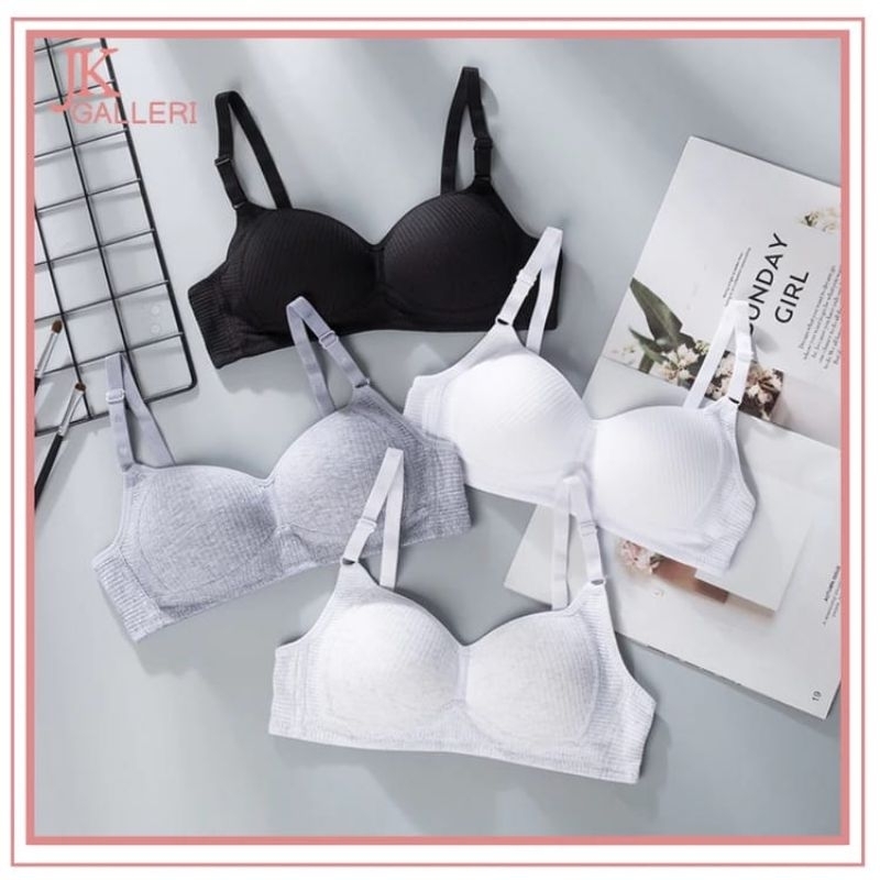 Jual Bra Import Motif Garis Polos,/BH Remaja (BISA COD) | Shopee Indonesia