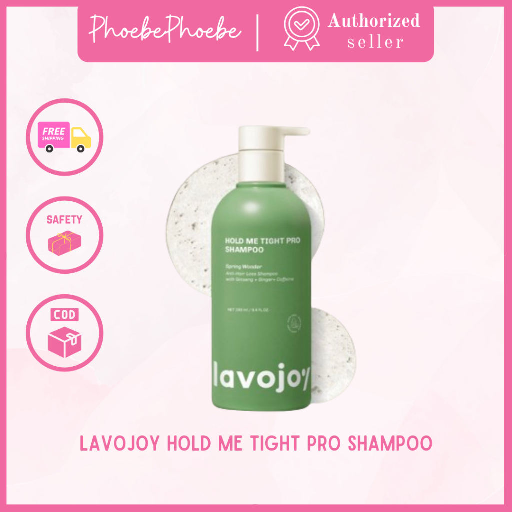 Jual ] LVJ lavojoy Hold Me Tight Pro Shampoo Spring Wonder | Anti ...