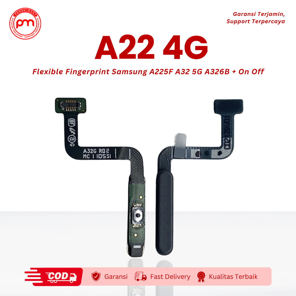 Jual Flexible Fingerprint On Off Samsung Samsung A22 4G A225F A32 5G ...