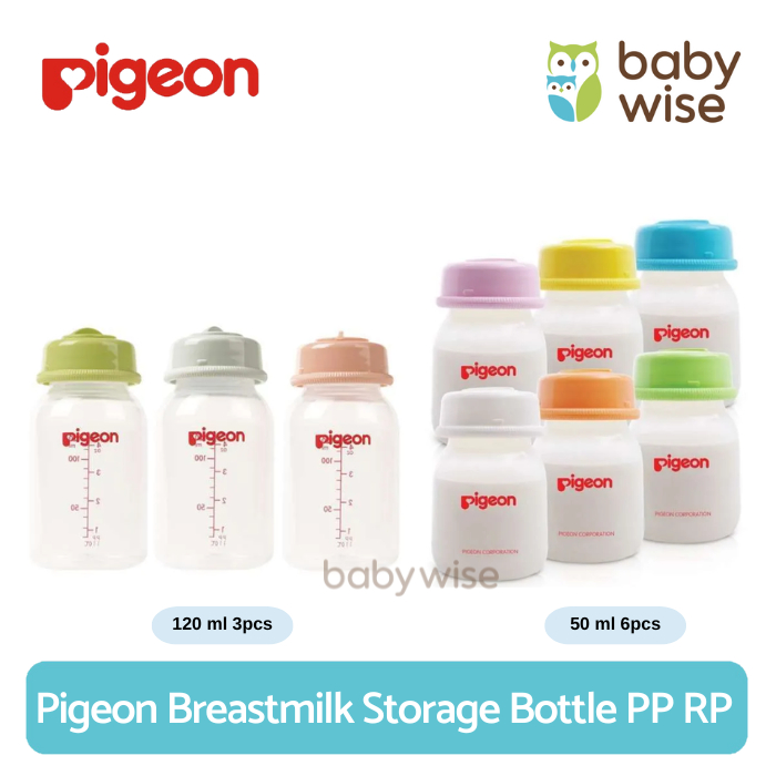Jual Pigeon Breastmilk Storage Bottle PP RP - Botol Penyimpanan Asi ...