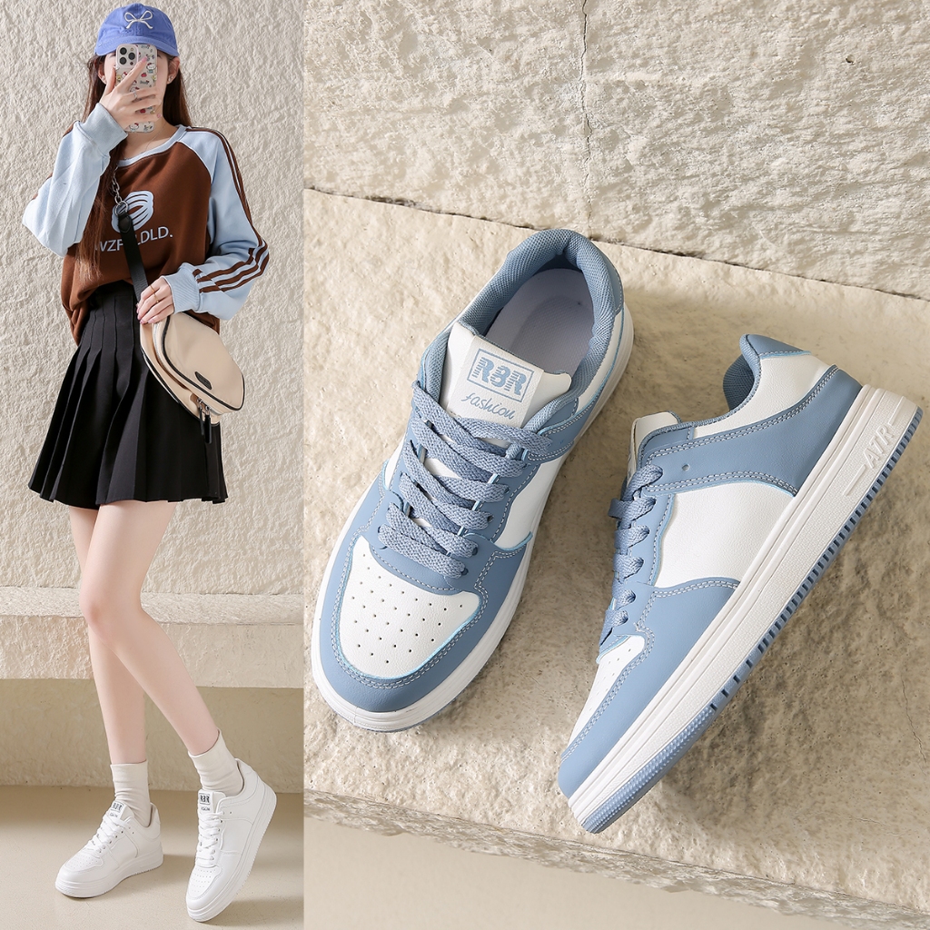 Jual LURAD Sepatu Wanita SS101 Warna Simple Polos Kasual Sneakers Cewek ...