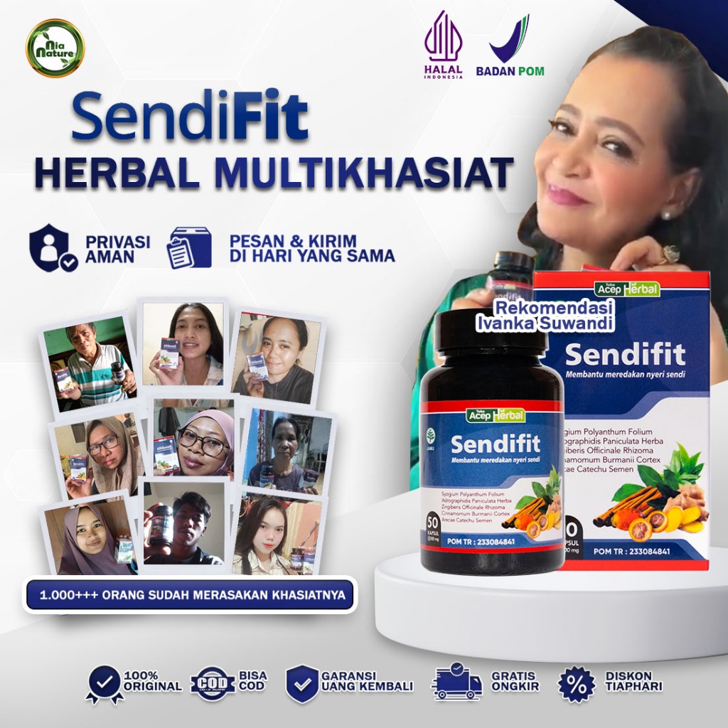 Jual Sendifit Acep Herbal Original - Untuk Asam Urat Nyeri Sendi Syaraf ...