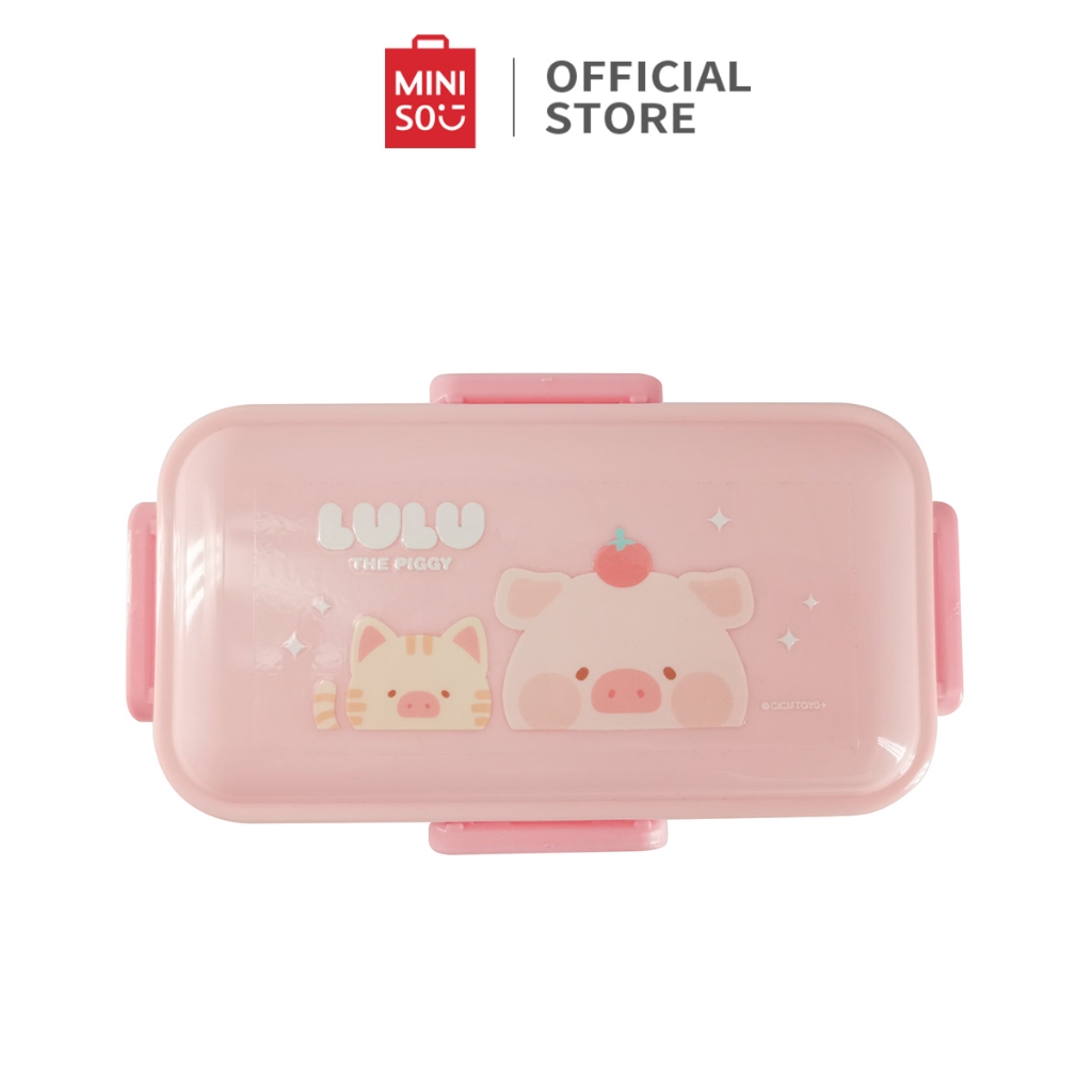 Jual Miniso Kotak Bento Kotak Makan Siang LuLu the Piggy Collection ...