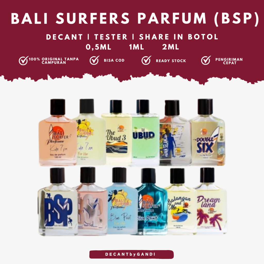 Jual (Share/Decant) BSP Bali Surfers Perfume Parfum Jeruk Kintamani ...